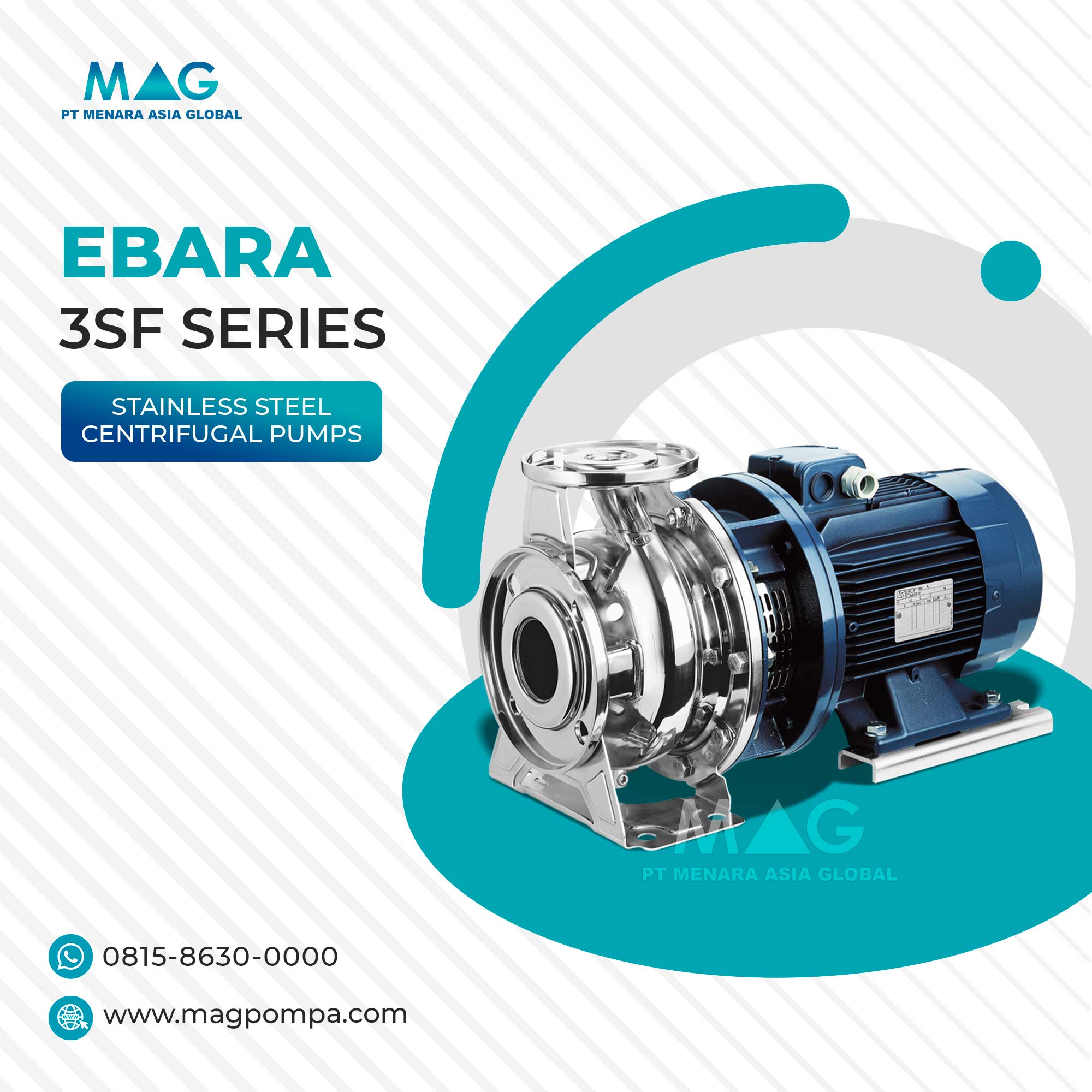 Pompa Ebara 3SF 50-125